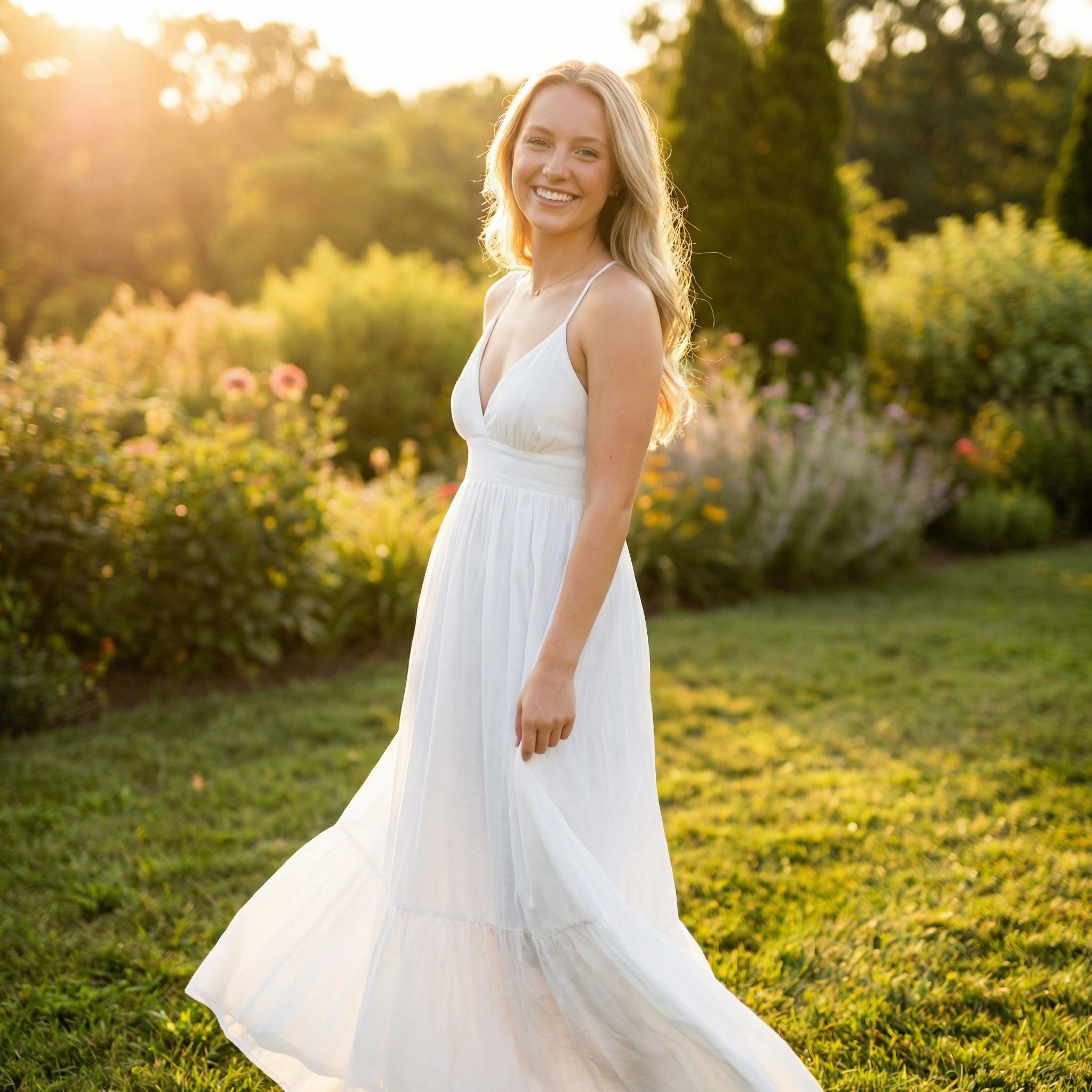 Nano Banana prompt: A young beautiful girl very fair glow...