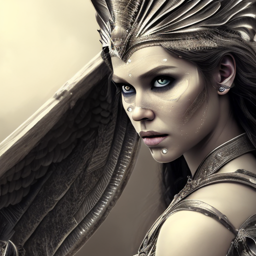 Openjourney prompt: gorgeous valkyrie| (detailed face wit...