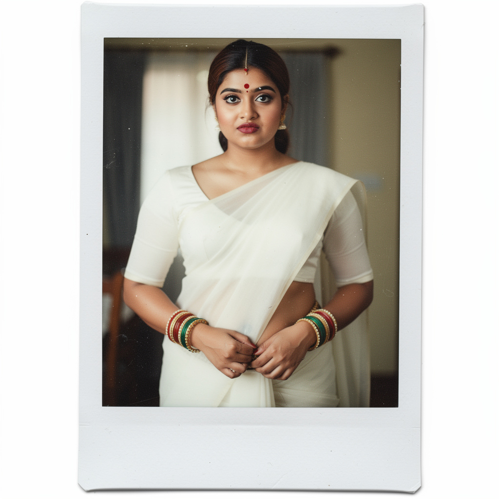 FLUX prompt: Nayanthara biting her lip, 18-21 years old,