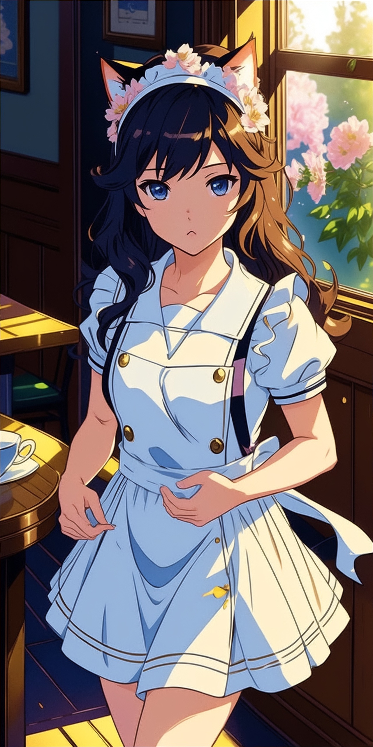 Stable Diffusion prompt: (masterpiece), (anime style), sh...