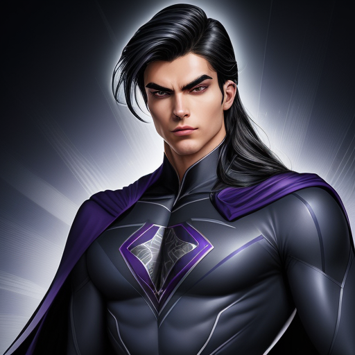 DreamShaper prompt: A unique superhero with a sleek, mode...