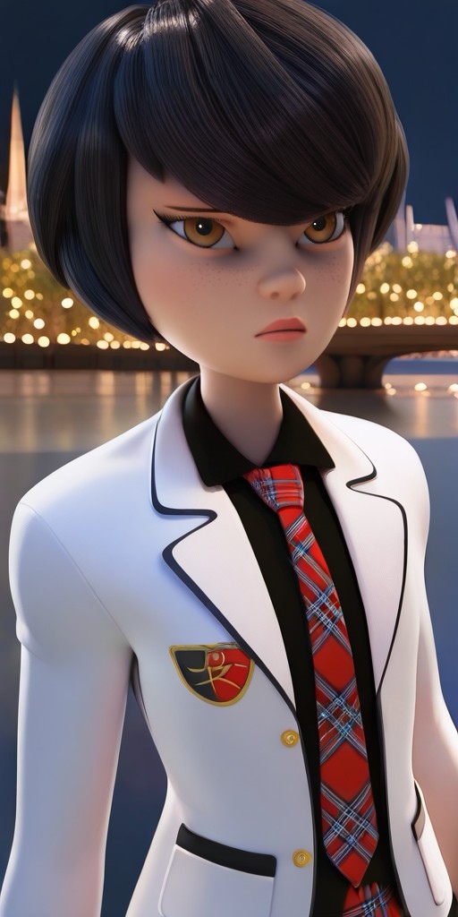 Kagami Tsurugi, Ladybug, Miraculous. Different models and attires. | 🟢 ...