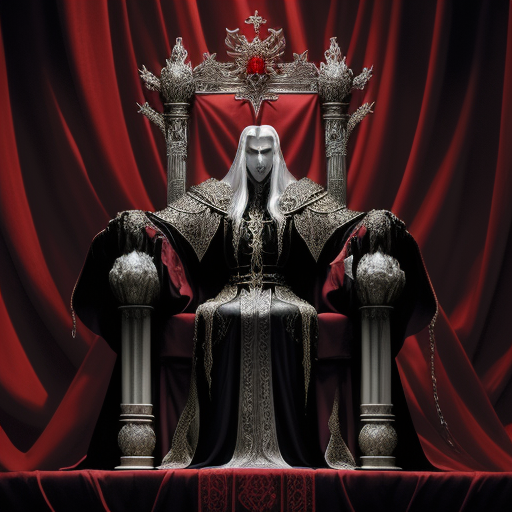 DreamShaper prompt: The imposing divine court with throne...