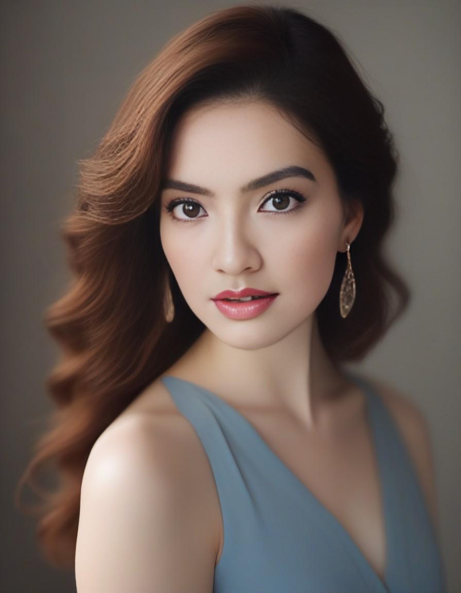 Stable Diffusion prompt: A portrait of an extremely beaut...