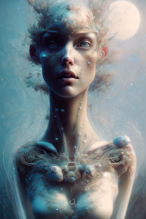 Openjourney prompt: olpntng style, a beautiful bride, Da...