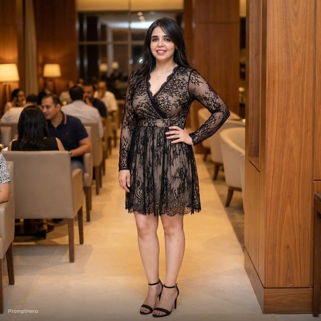 Nano Banana prompt: sexy short dress with full body