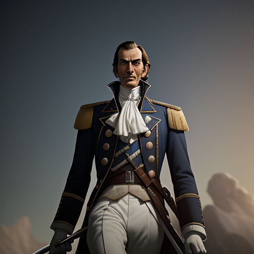 DreamShaper prompt: Photo of the liberator Simon Bolivar,...