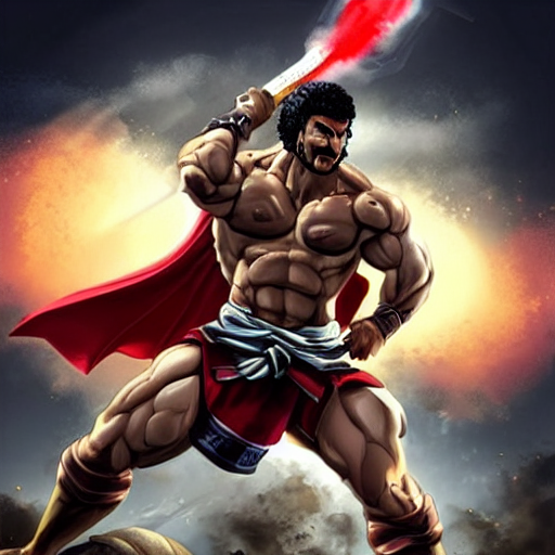 Stable Diffusion prompt: Create a dynamic image of the mi...