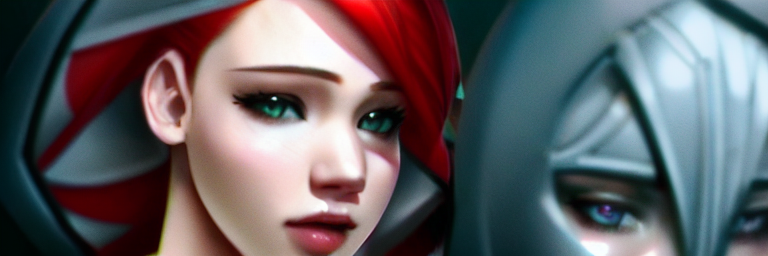 Waifu Diffusion prompt: Jennifer Lawrence invites Scarlet...