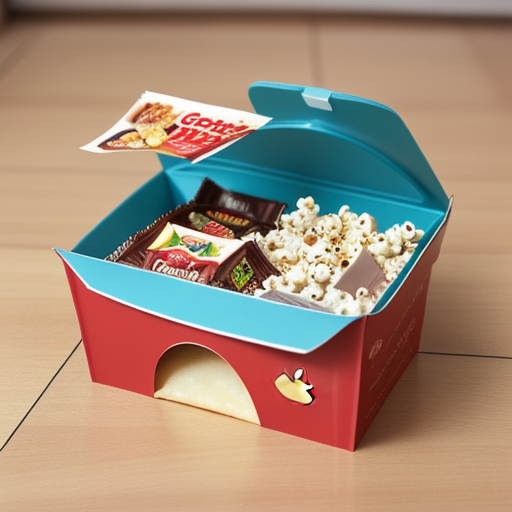 majicMIX realistic prompt: snackbox, with chocolate bar i...