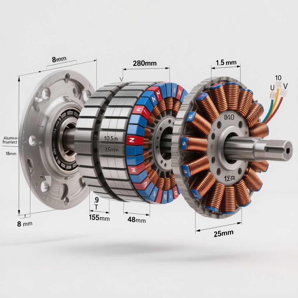 Hero prompt: Technical engineering exploded view diagram ...