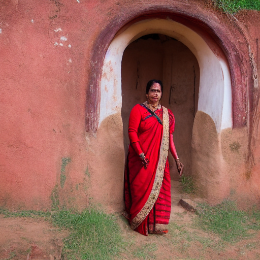 Stable Diffusion prompt: Full body photo of a middle age...