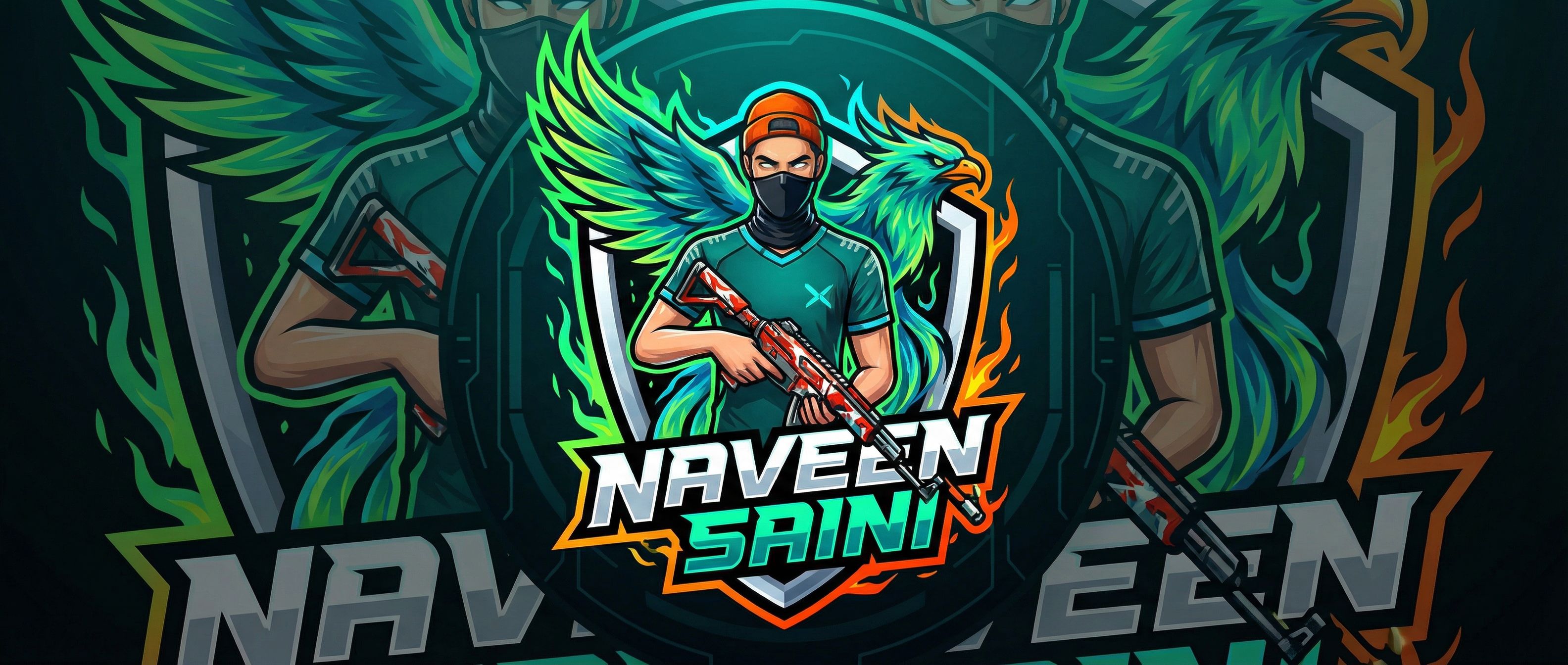 Nano Banana prompt: Gaming logo