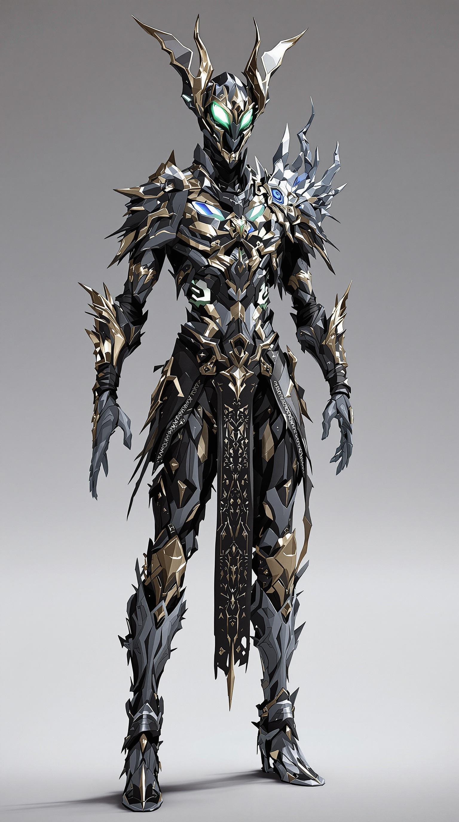 FLUX prompt: character design, void arcanist, mist, photo...