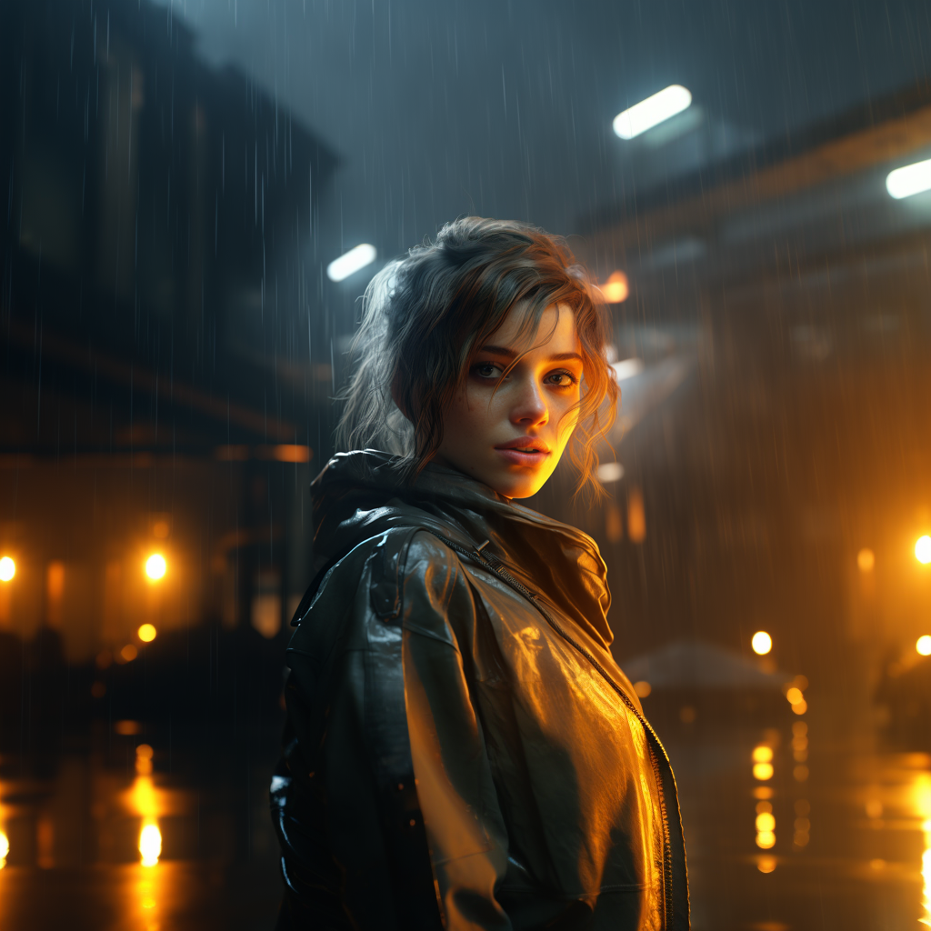 Midjourney prompt: blade runner blues, octane render, pho...