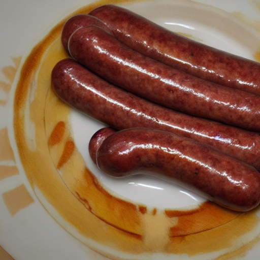 Stable Diffusion prompt: sausages wrapped around the lett...