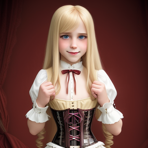 DreamShaper prompt: blond long haired sissy boy tightly l...