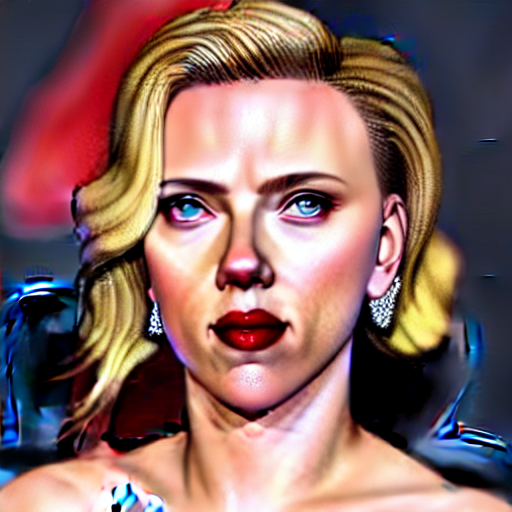 Stable Diffusion prompt: Scarlett Johansson's vampire for...