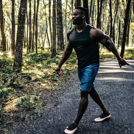 Stable Diffusion prompt: Hyper realistic black American m...