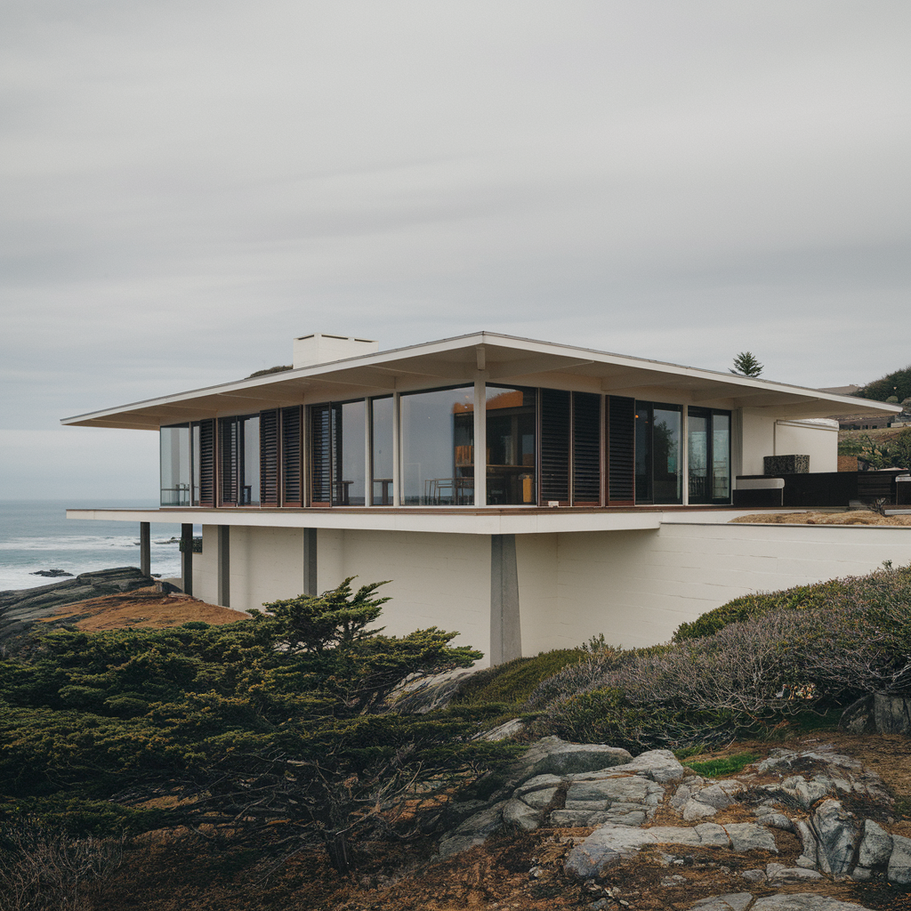 Ideogram prompt: Hyper realistic eye level exterior photo...