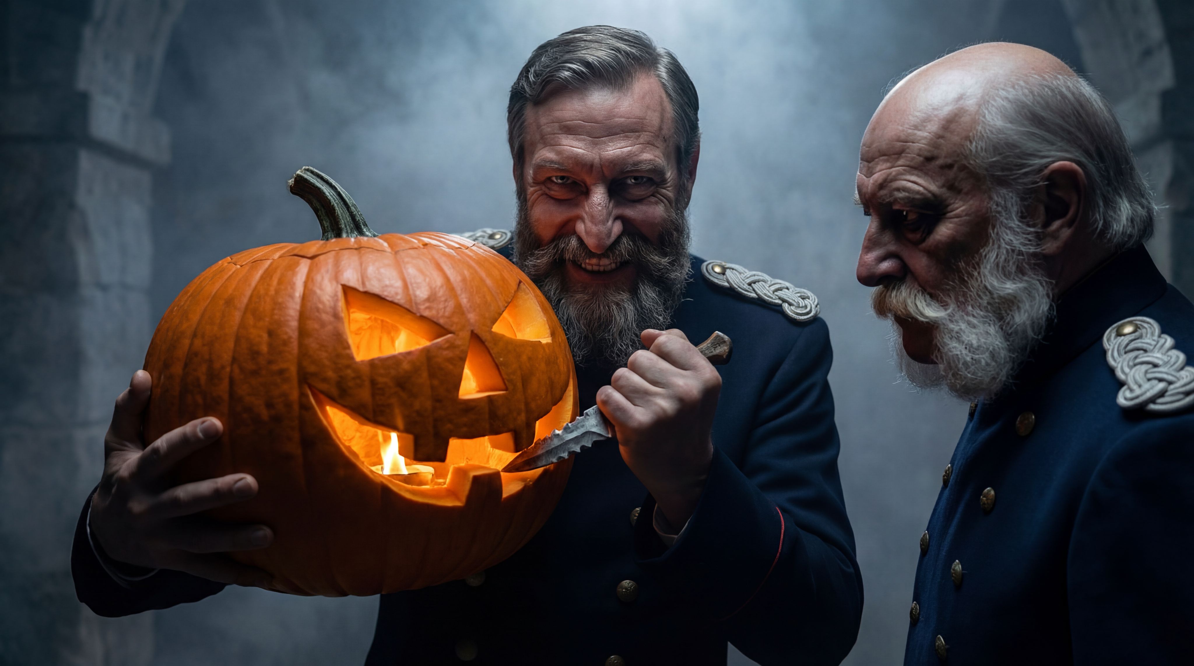 Nano Banana prompt: A cinematic, high-detail horror-fanta...