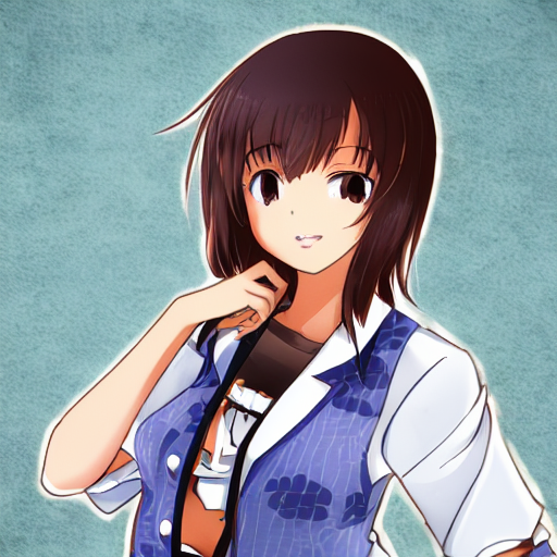 Waifu Diffusion prompt: Arisu Sakayanagi