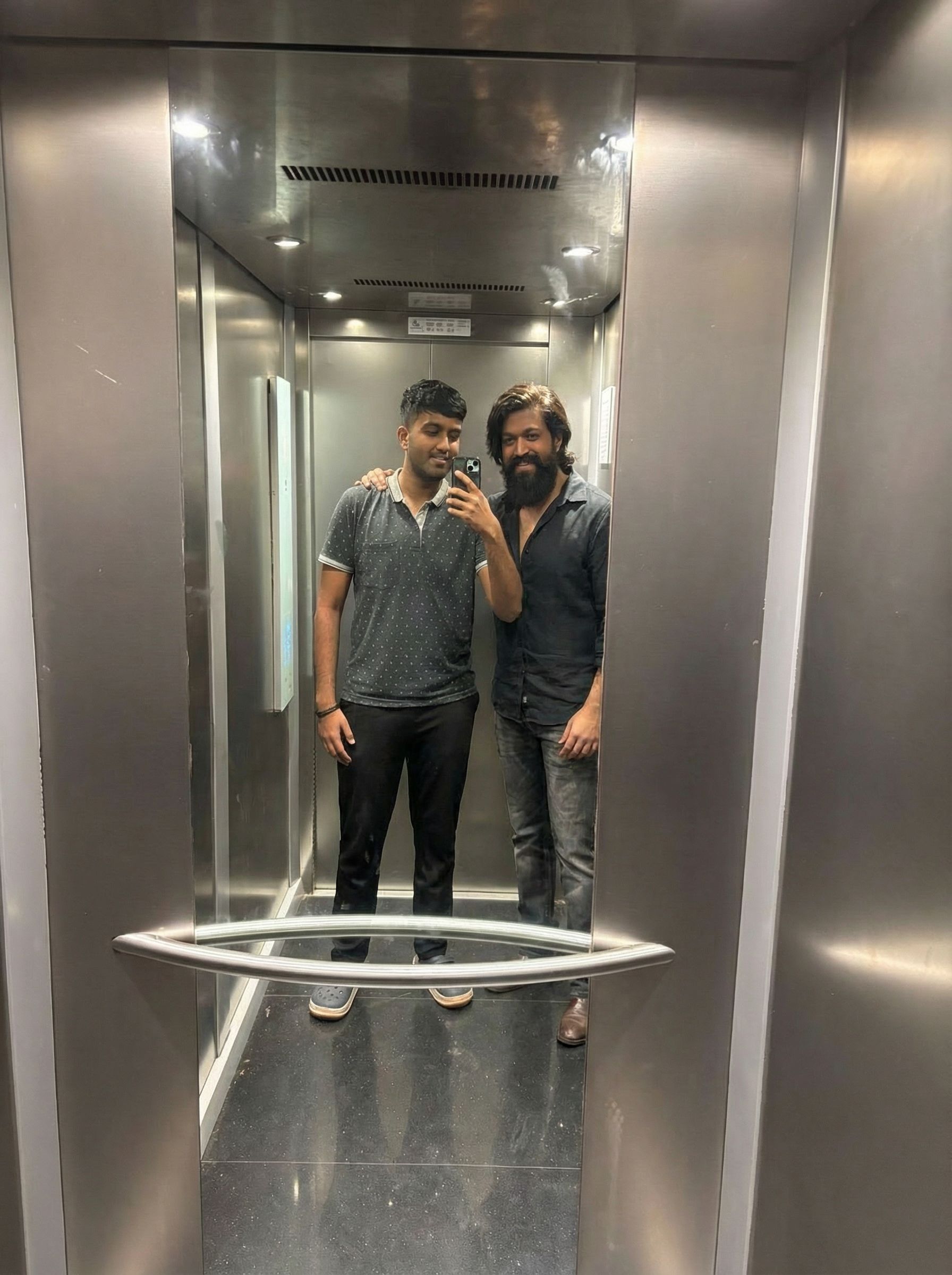 Nano Banana prompt: Take this image and actor yash stand ...