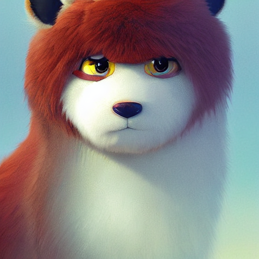Stable Diffusion prompt: cutie fluffy creature movie star...