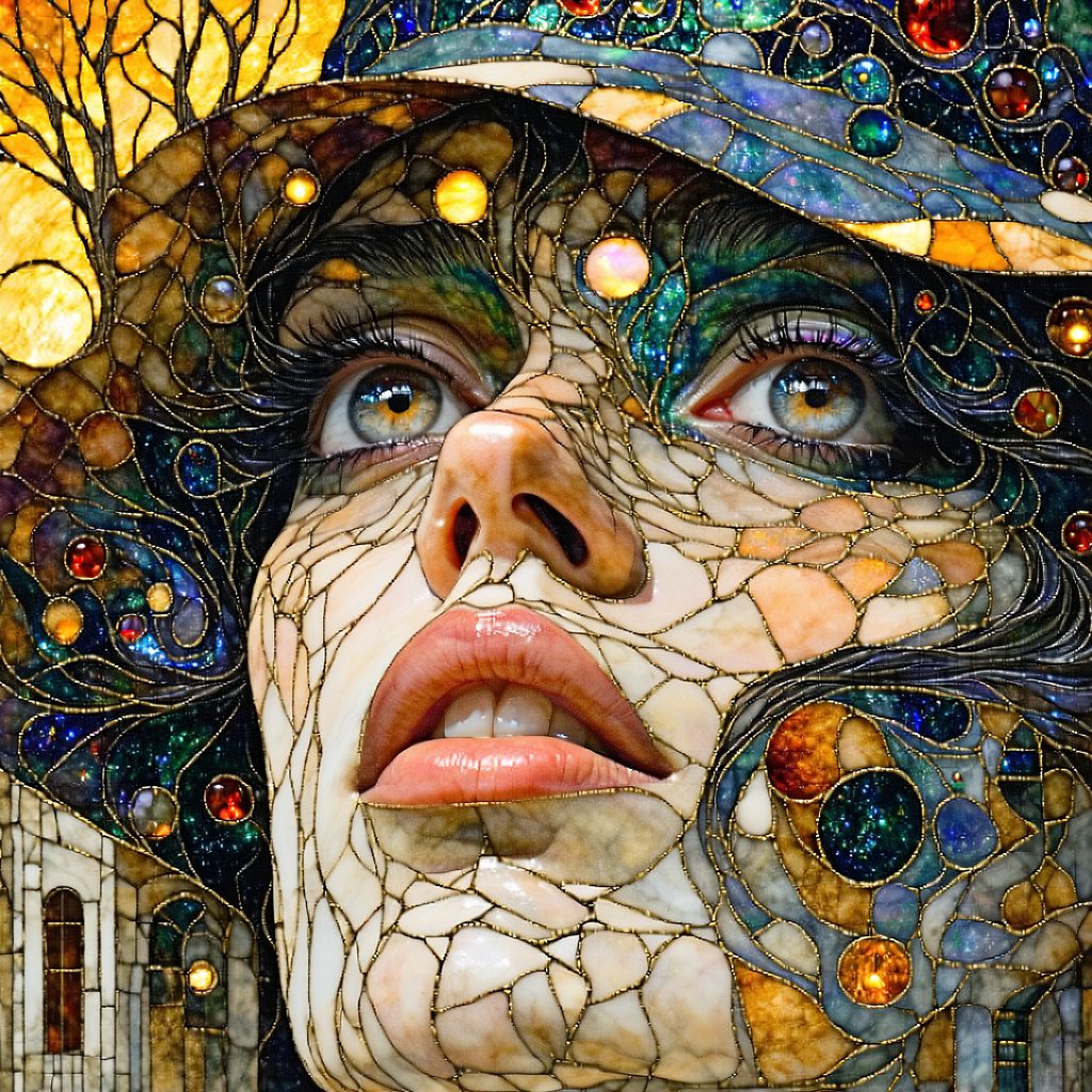 Stable Diffusion prompt: wonderfull woman, surreal expres...