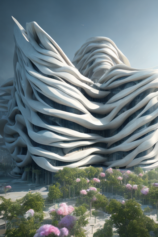 Openjourney prompt: A architectural aerial 3D rendering p...