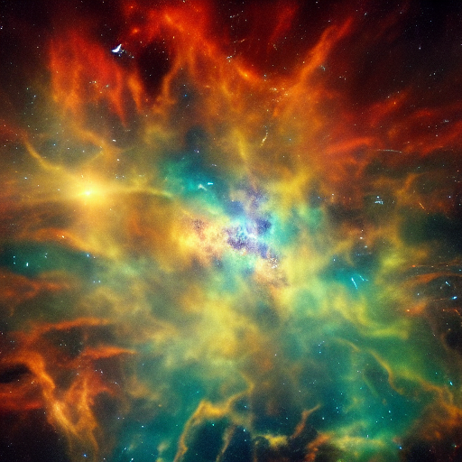 Stable Diffusion prompt: Title: "Celestial Judgment: The ...