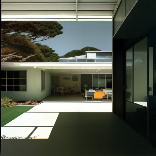 DreamShaper prompt: Hyper realistic eye level exterior ph...