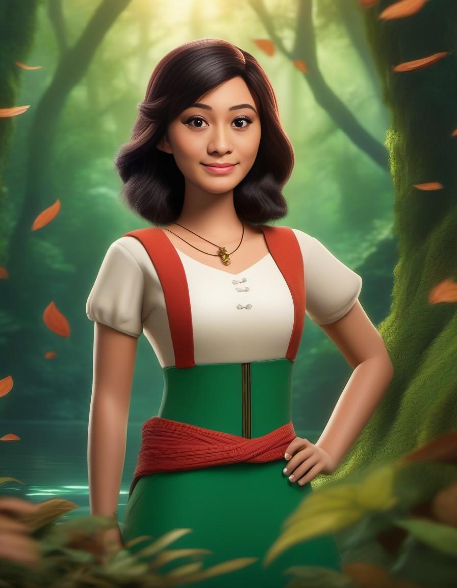 Realistic Vision V2.0 prompt: Vanellope von Schweetz from...