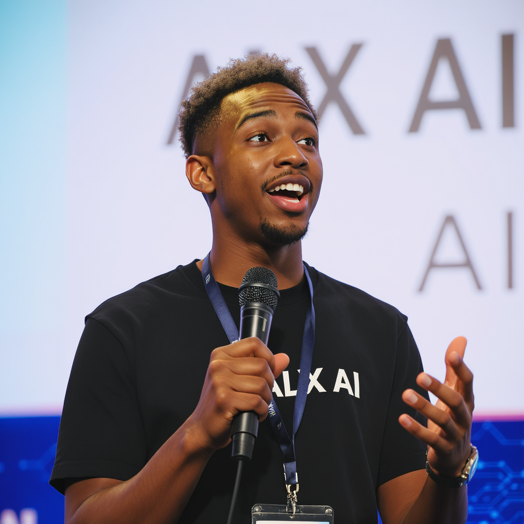 FLUX prompt: An up-close image of a young, fair-skinned A...