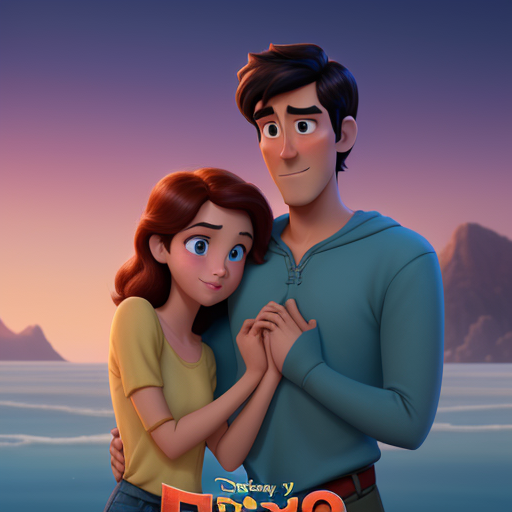 DreamShaper prompt: poster for the Pixar and Disney anima...