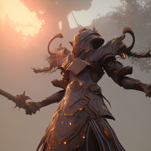 Openjourney prompt: character design, void arcanist, mist...