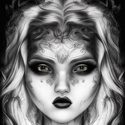 Mo-Di Diffusion prompt: Lilith, portrait, beautiful face,...