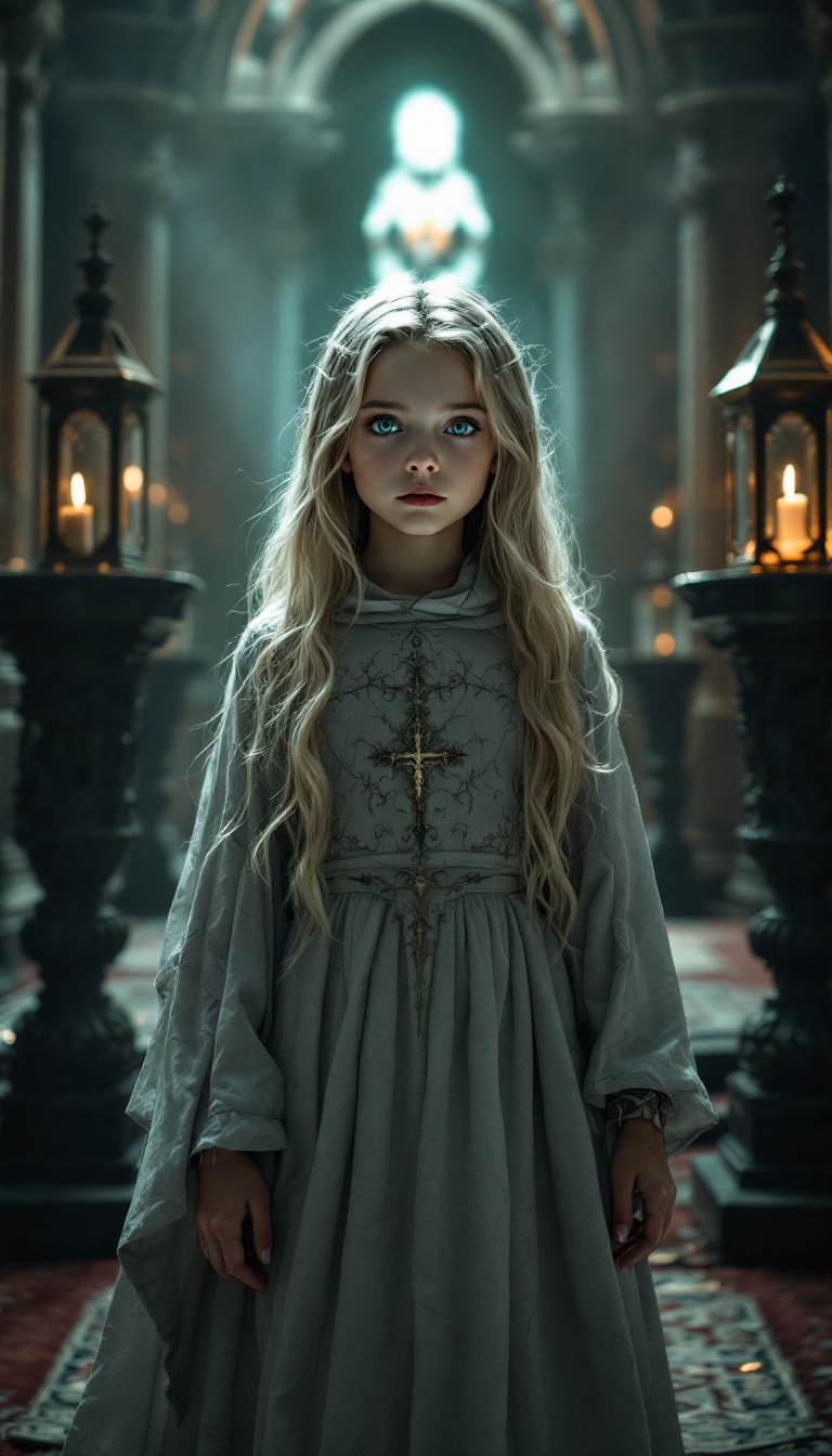 FLUX prompt: a professional photo of a ten year old girl,...