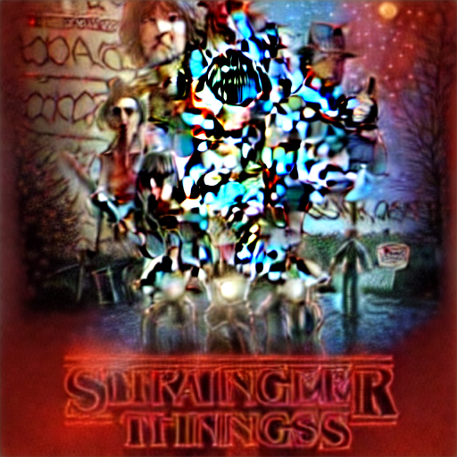 Stable Diffusion prompt: poster stranger things season 5 ...
