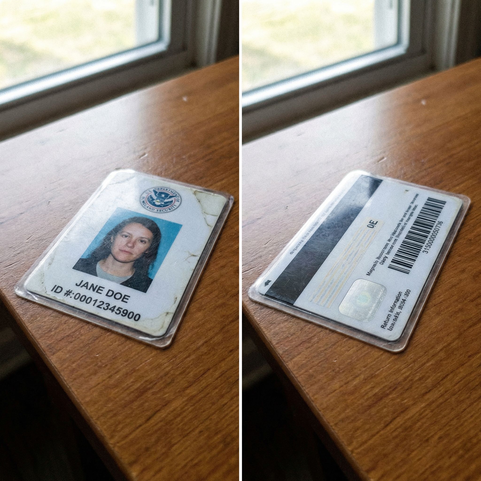 Nano Banana prompt: Make this id card look like a picture...