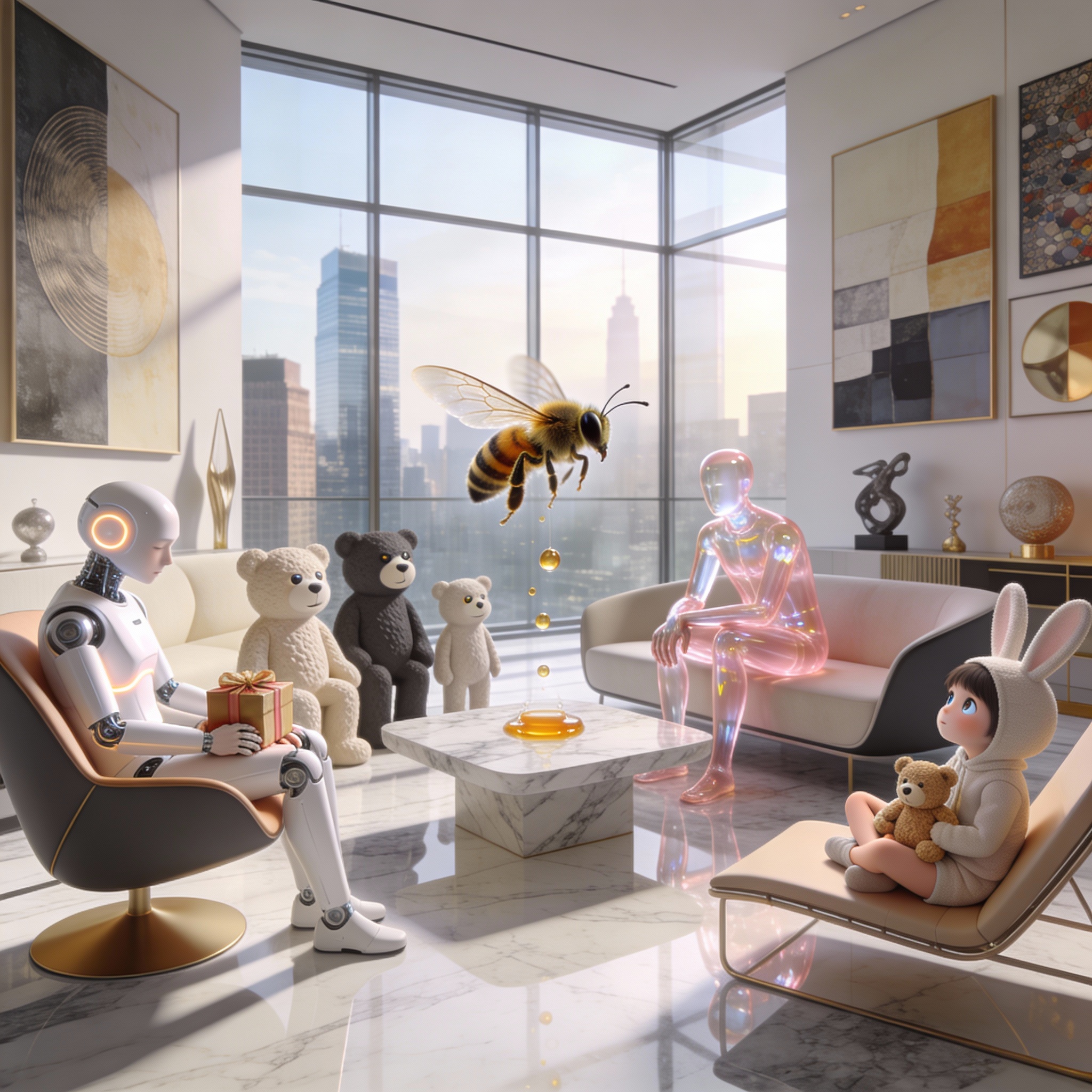 Hero prompt: Create a hyper-realistic, cinematic scene se...