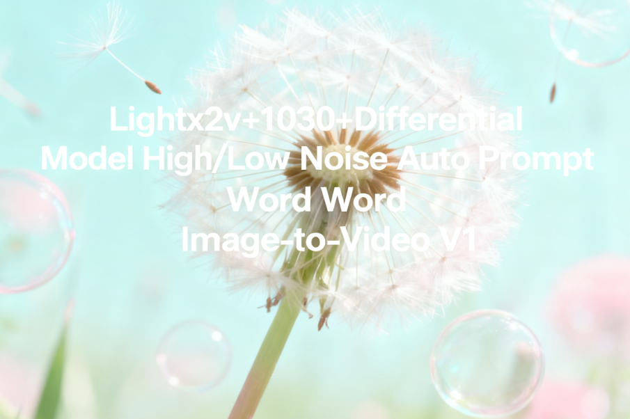 Best Lightx2v+1030+Differential Model High/Low Noise Image-to-Video V1 ...
