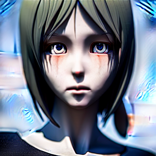 Stable Diffusion prompt: photo of a ultra realistic anime...