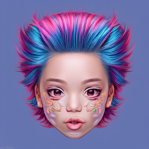 Stable Diffusion prompt: front view portrait photograph,