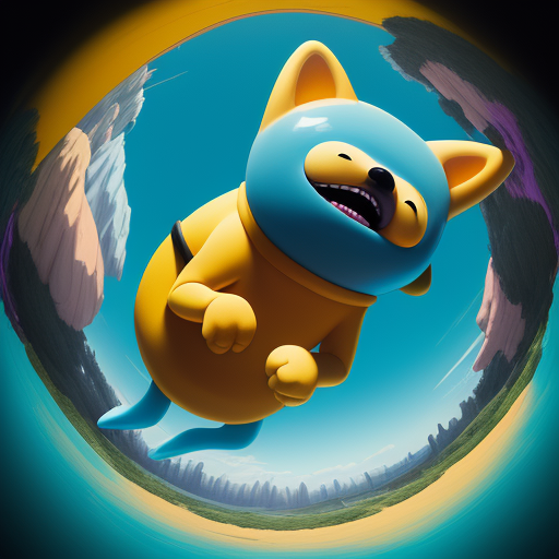 DreamShaper prompt: Jake, adventure time, jake from adven...