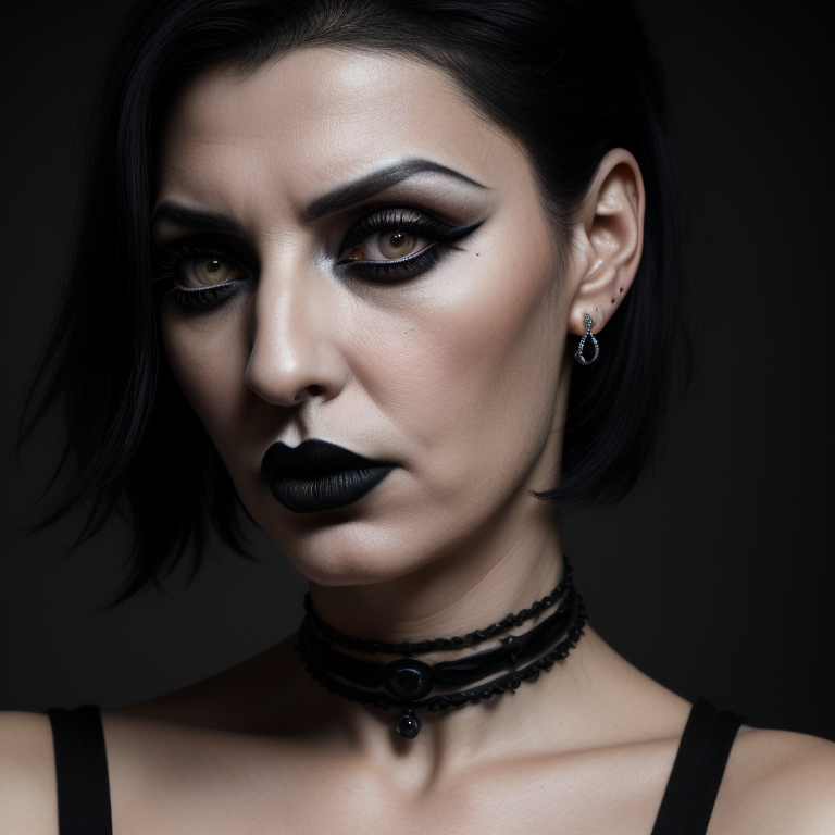 epiCRealism prompt: hyper realistic headshot photo of a 4...