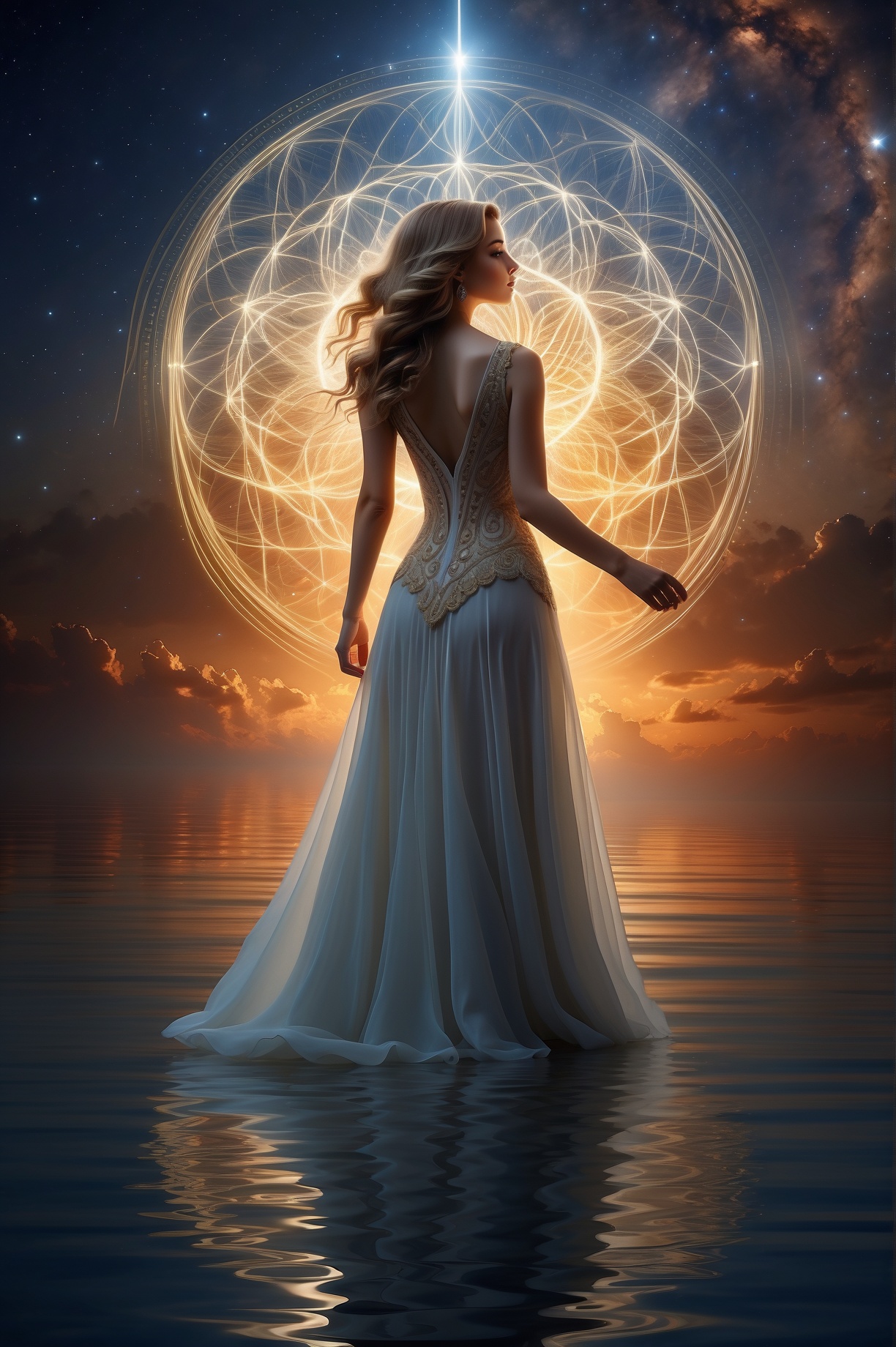 Stable Diffusion prompt: Inspiration, angel, light, fire,...