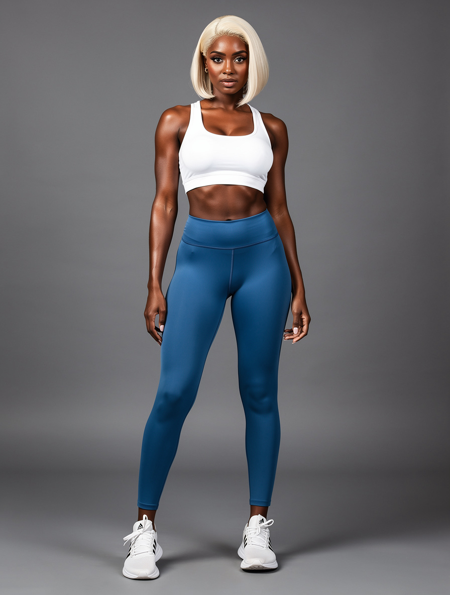 FLUX prompt: Full body photography of a gorgeous tall Mor...