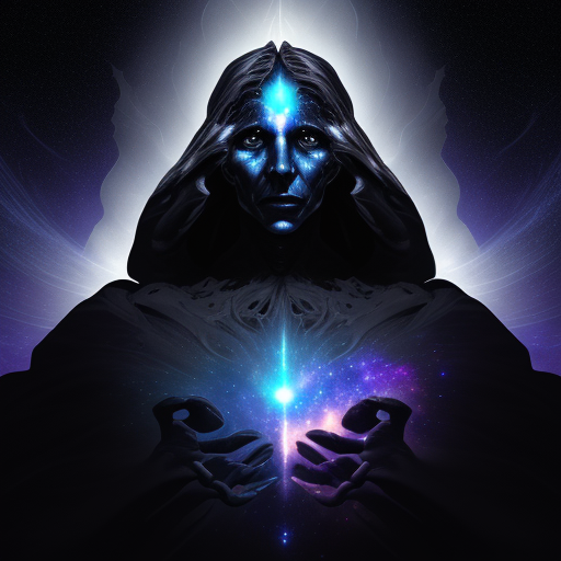 DreamShaper prompt: In the vast emptiness of the interste...