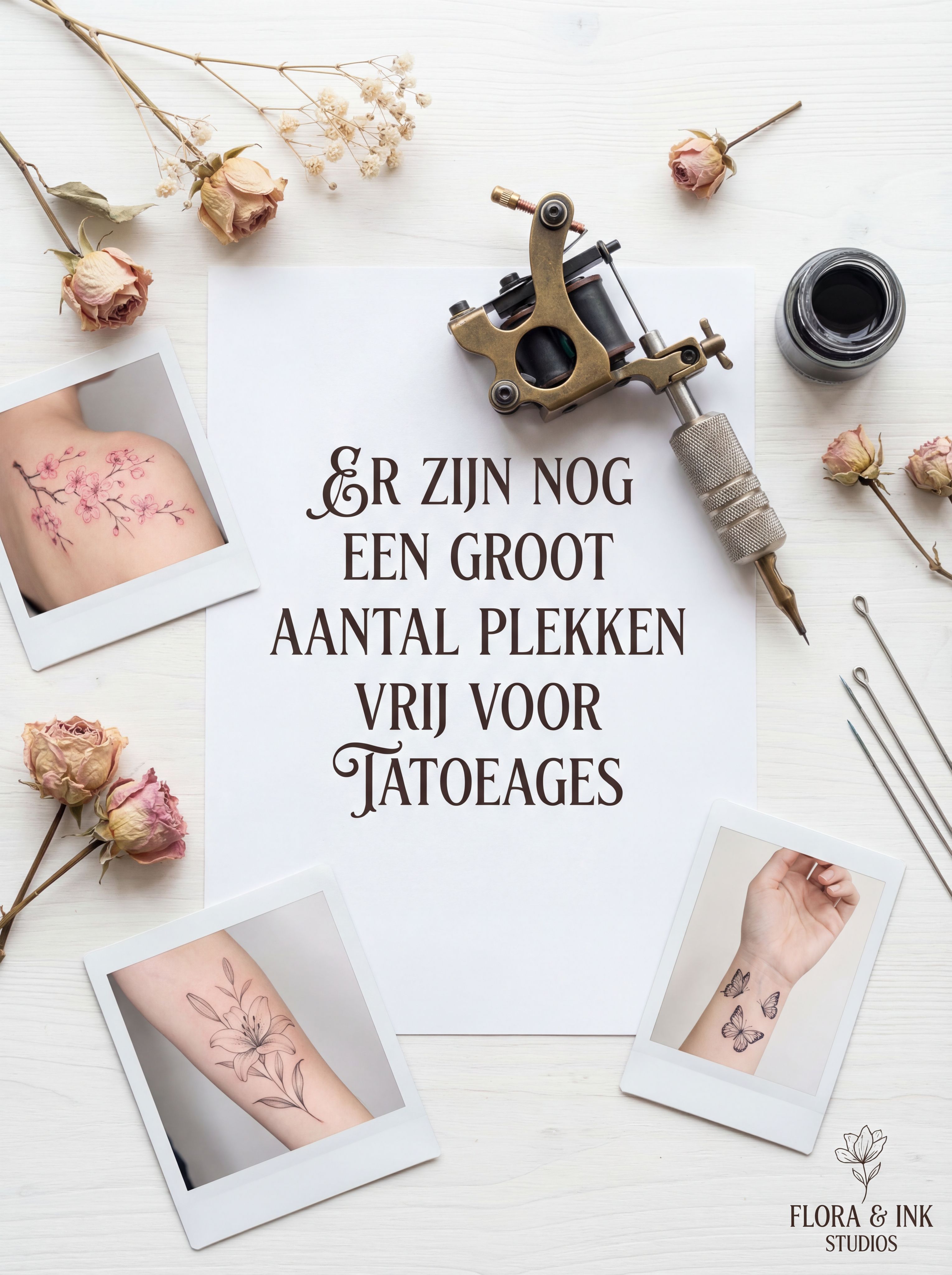 Nano Banana prompt: Flyer met "er zijn nog een groot aant...